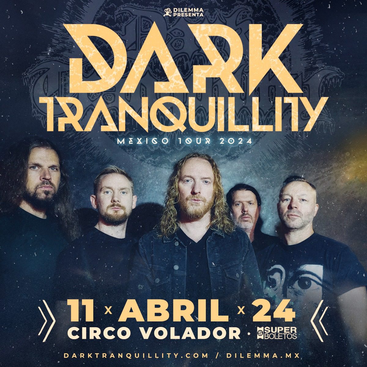 Dark Tranquillity realizará gira en México - iHeartRadio