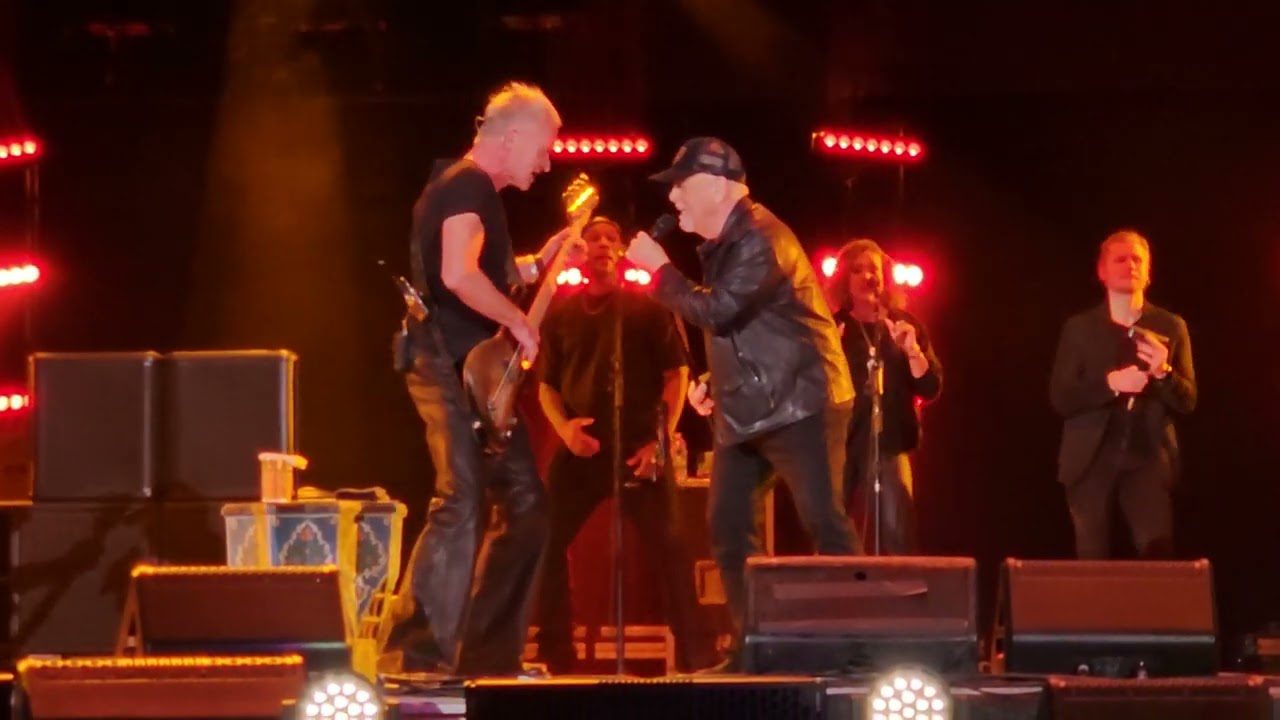 Billy Joel y Sting sorprenden en concierto con duetos en vivo - iHeartRadio Billy Joel y Sting sorprenden en concierto con duetos en vivo - iHeartRadio