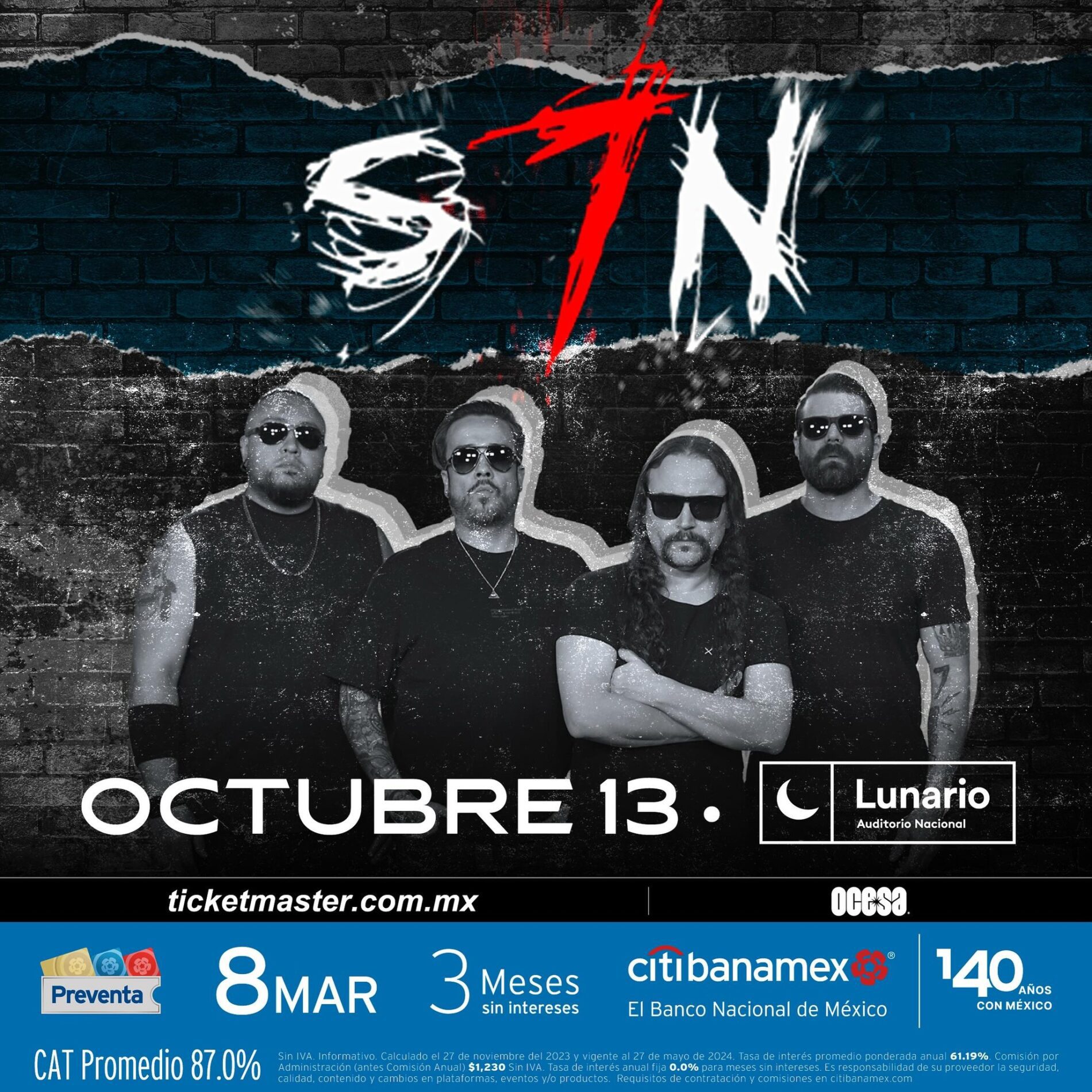 S7N llega al Lunario del Auditorio Nacional - iHeartRadio