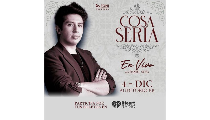 Daniel Sosa en Cosa seria - iHeartRadio